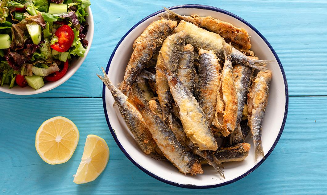 Ocvrte sardele - Znam.si